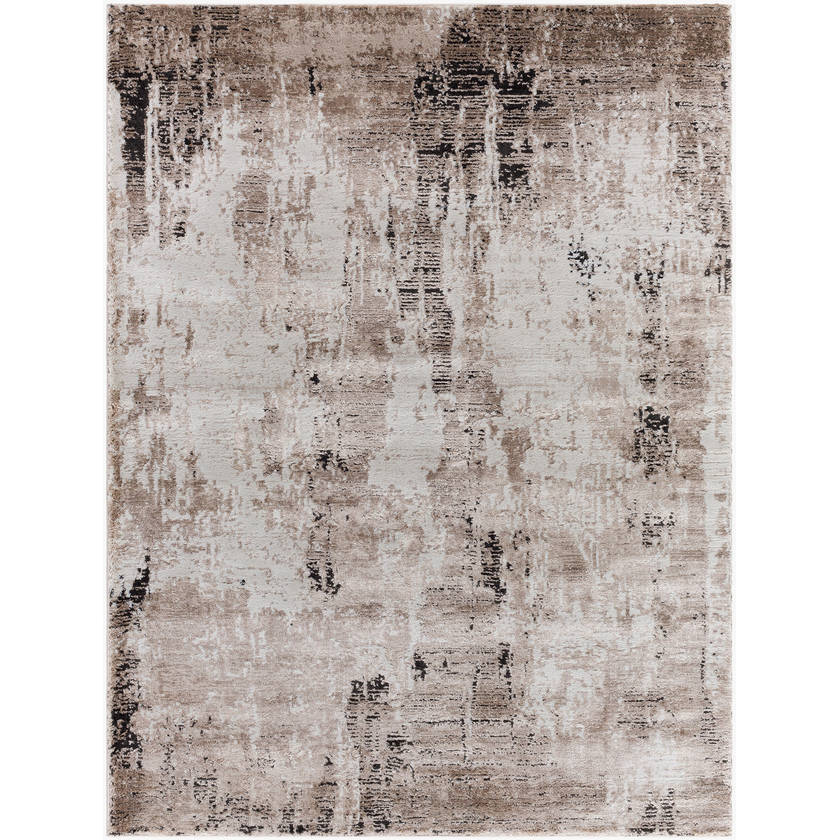 Tyjuan Modern Tan/Black Area Rug – Sage & Sill