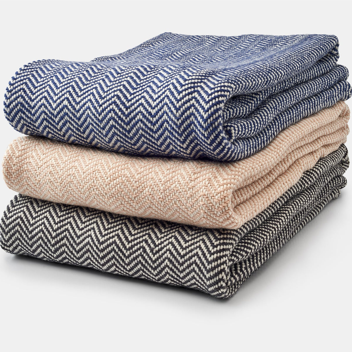 Chevron Pattern Soft Wool Throw Size Blanket – Sage & Sill