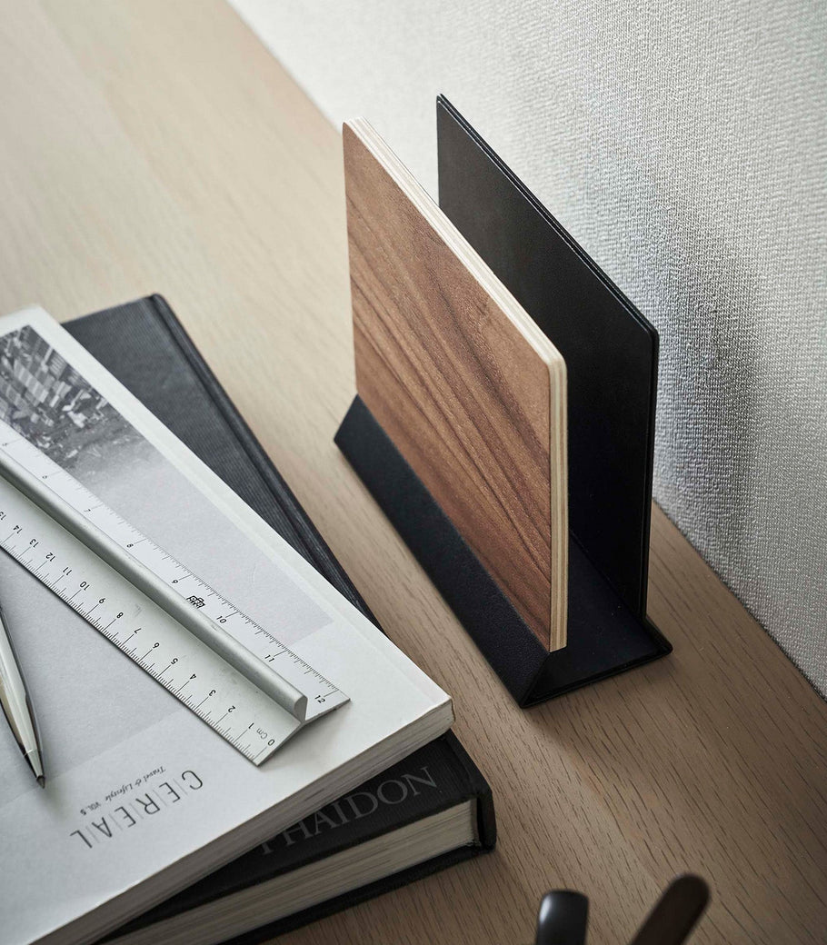 Slim Laptop Stand - Steel + Wood – Sage & Sill