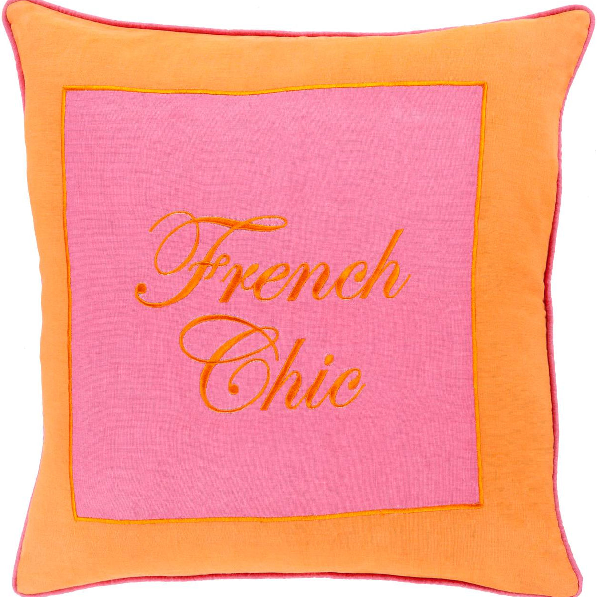 Fleurus Bright Pink Pillow Cover – Sage & Sill
