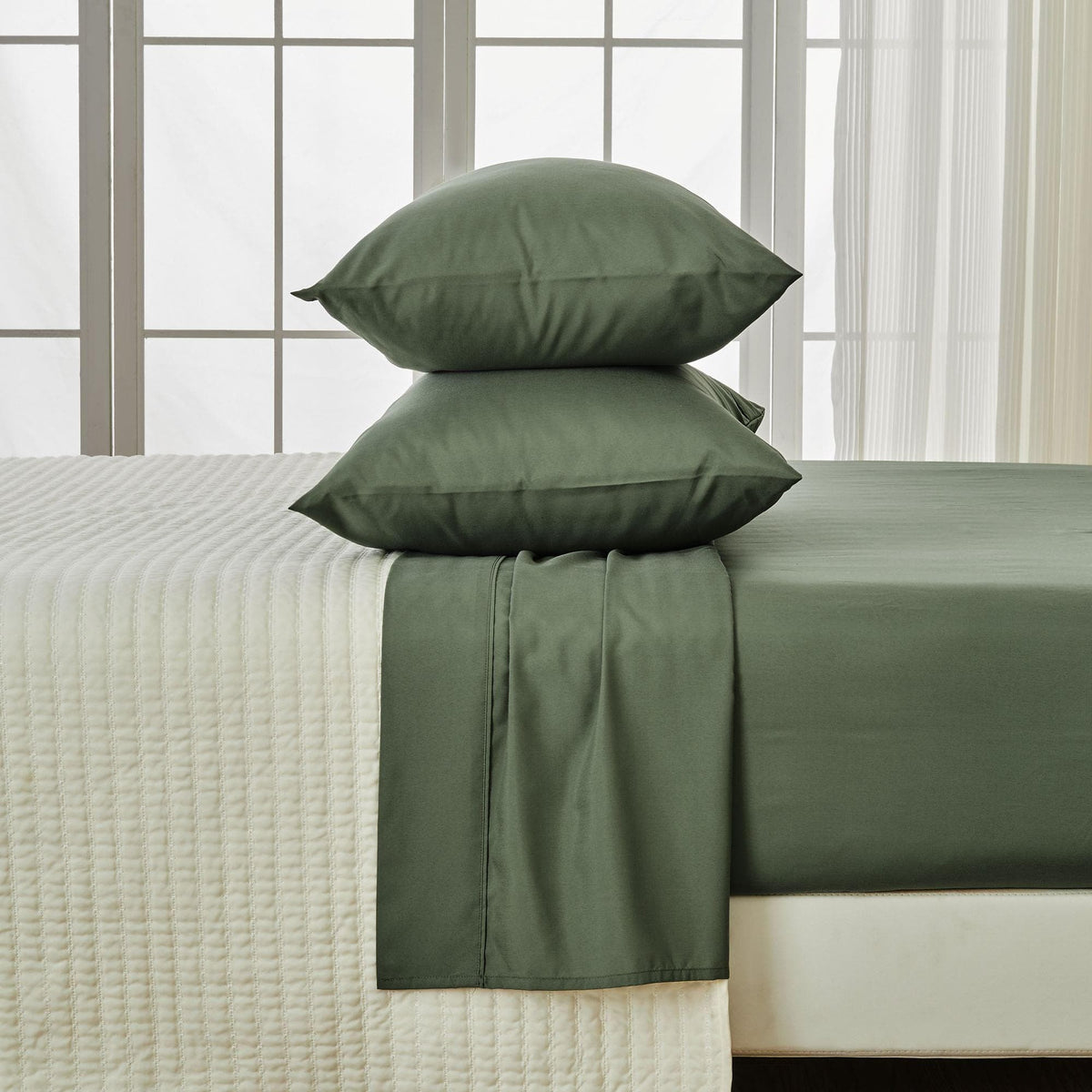4 Piece Rayon Derived from Bamboo Sheet Set - Jordyn Collection – Sage & Sill