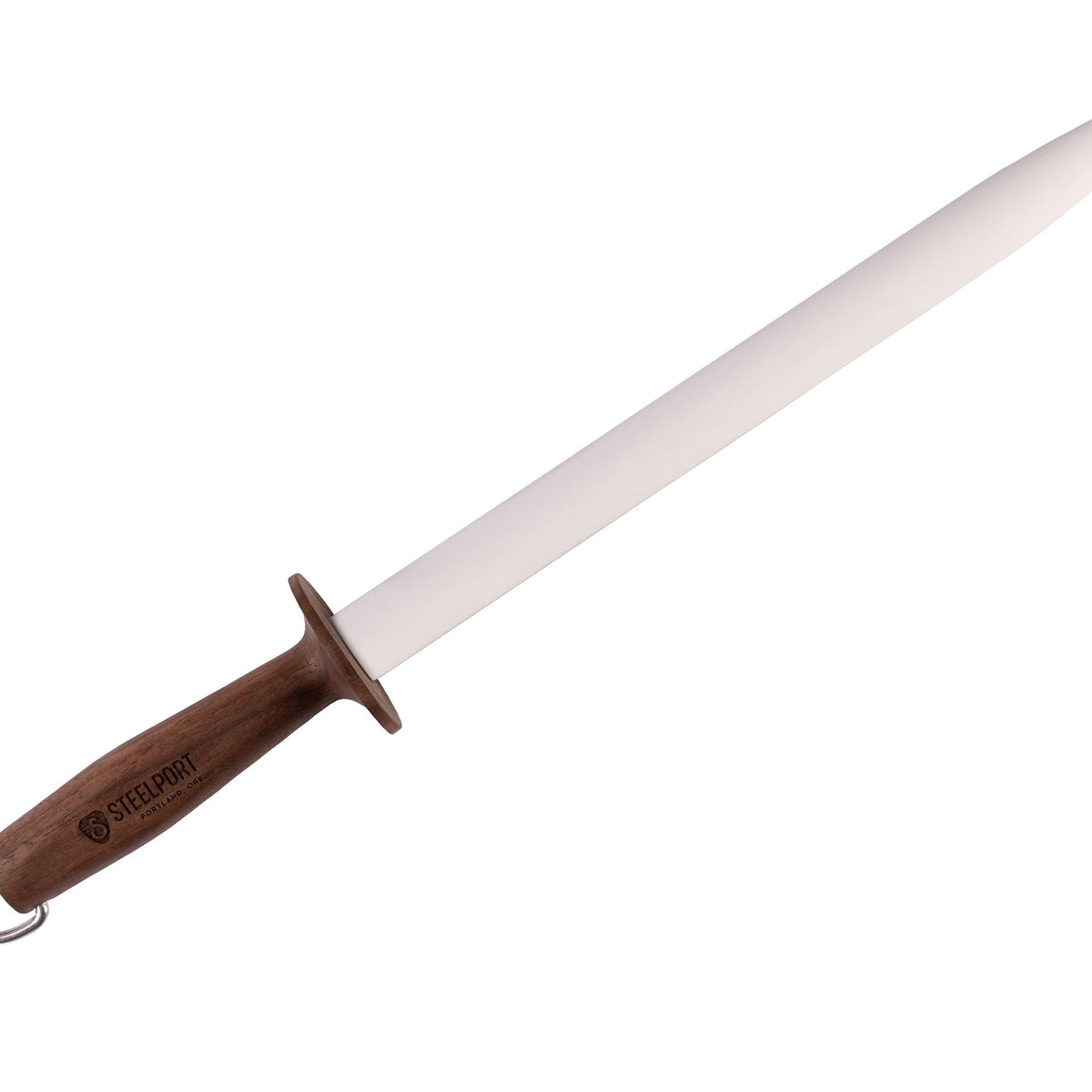 12" Oval Ceramic Honing Rod – Sage & Sill