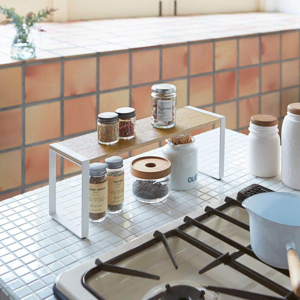 Single-Tier Riser - Steel + Wood – Sage & Sill