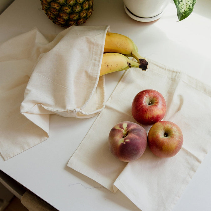 Muslin Produce Bag - Multiple Sizes - Zero Waste Muslin Bag – Sage & Sill
